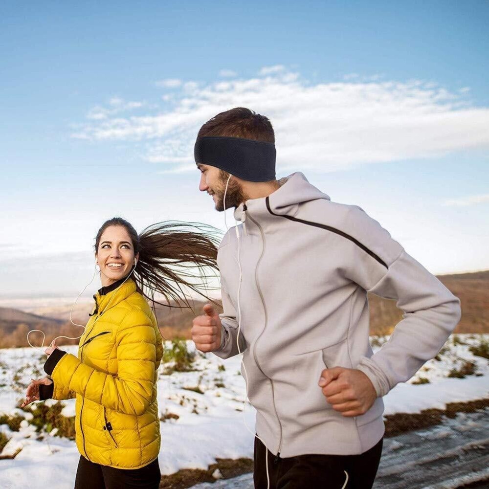 Ear Warmer Headband Winter Running Headband Fleece Thermal Earband for ...