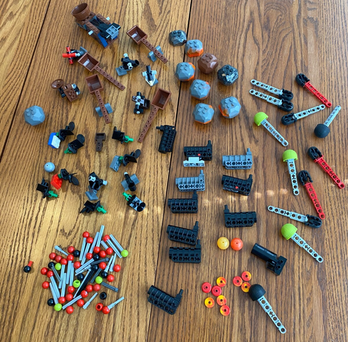 Lego Launcher Cannons 57029 Projectiles 57028 and Catapult and Boulder ...