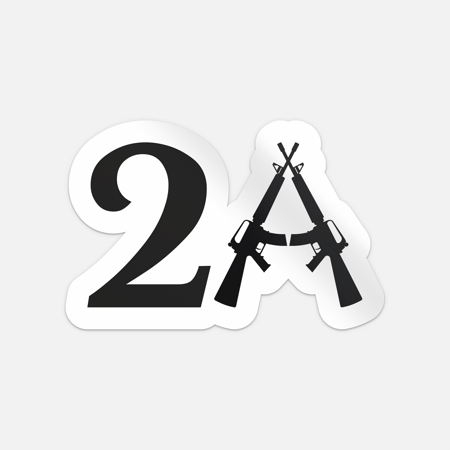 2A 2nd Second Amendment Car Bumper Vinyl Sticker Decal | eBay