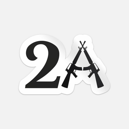 2A 2nd Second Amendment Car Bumper Vinyl Sticker Decal | eBay
