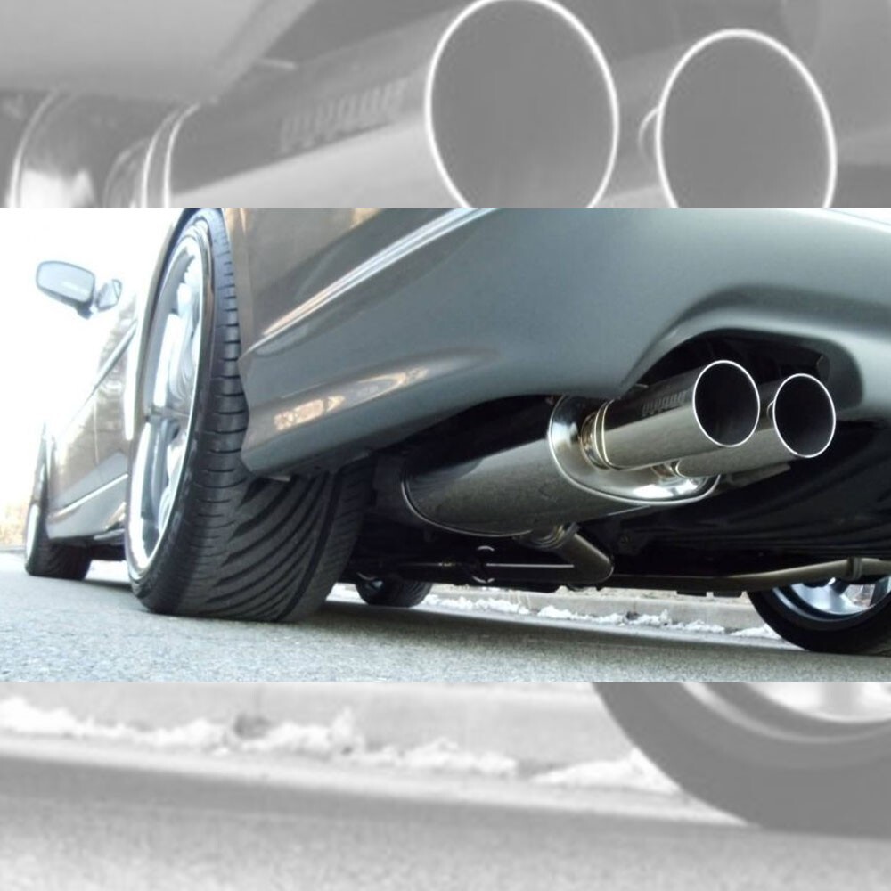 Megan RS ABE Exhaust System Dual Tip For 06-10 Infiniti M35 M45 Y50 AWD ...