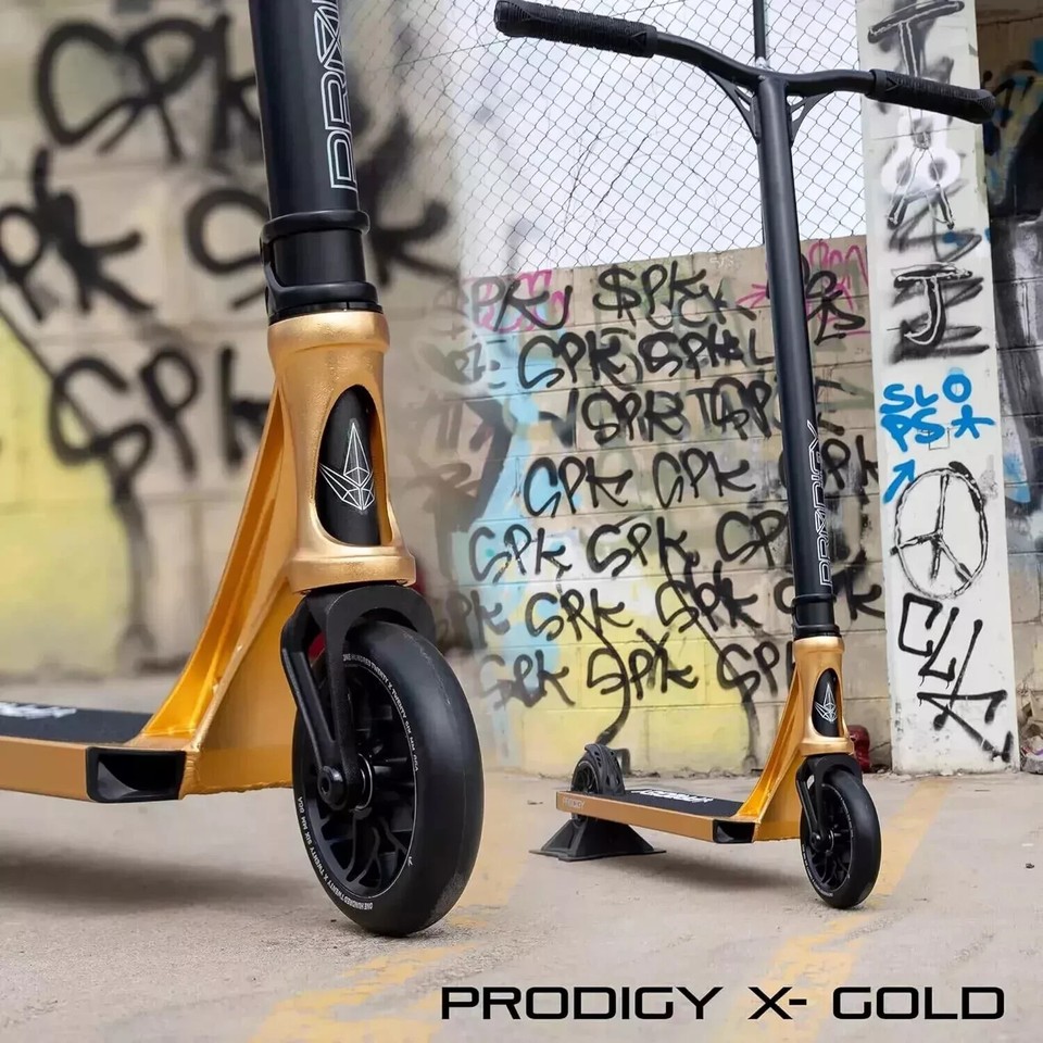 Enⱱy Prodigy X Pro Scooter - Gold Complete Stunt Model | eBay
