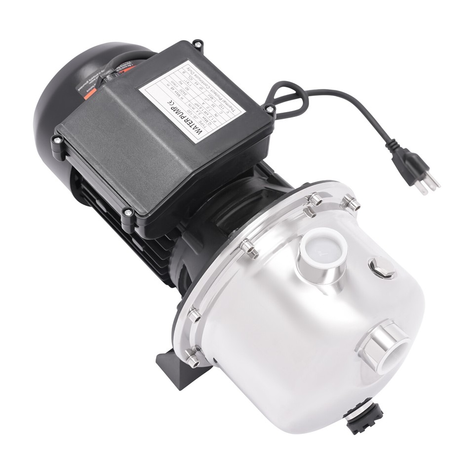 1.6 HP Shallow Well Jet Pump Homes Supply Water Well Jet Pump w ...