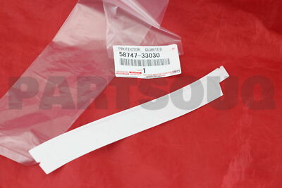 5874733030 Genuine Toyota PROTECTOR, QUARTER PANEL, REAR RH 58747-33030 ...