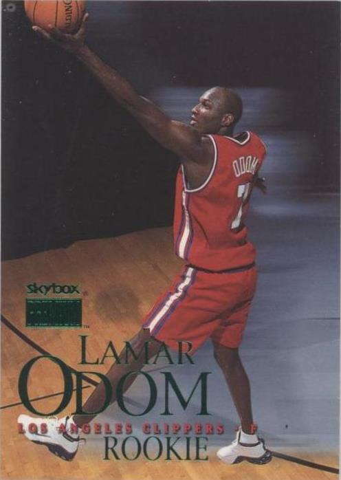1999-00 Skybox Premium - Rookie Lamar Odom #104 Action (RC) for sale ...