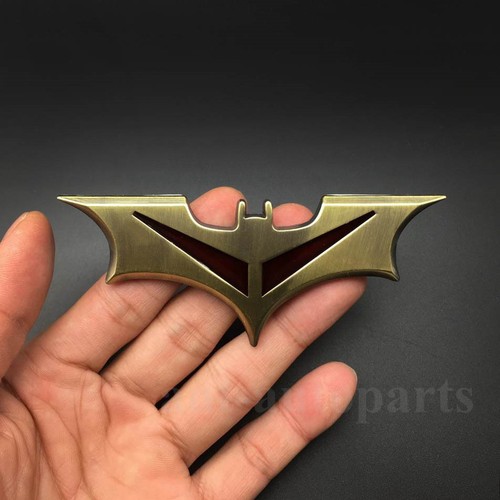Bronze Metal Batman Dark Knight Mask Emblem Car Badge Decal Motorcycle ...
