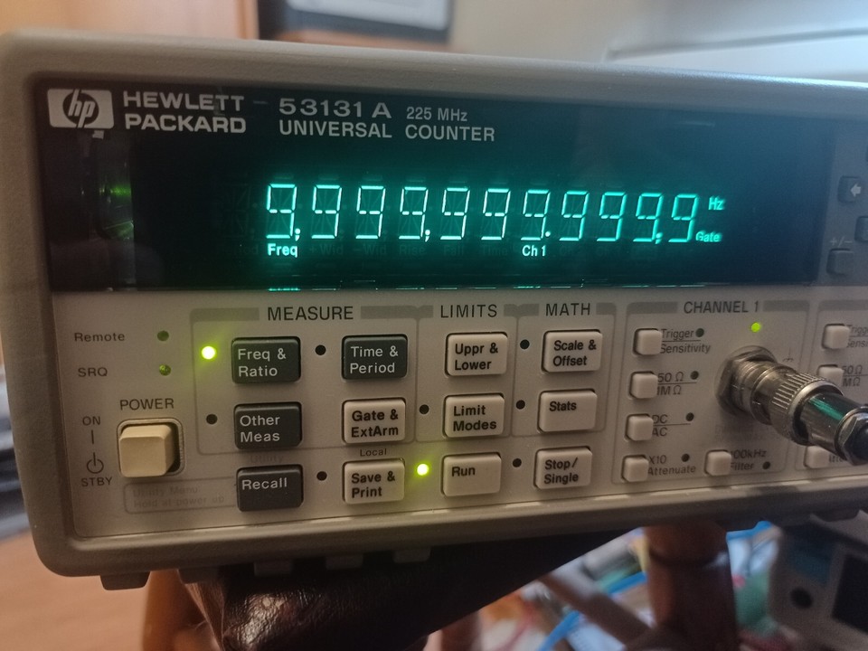 Agilent/HP 53131 53132 53181 (OPTION 010) GPS Disciplined timebase ...