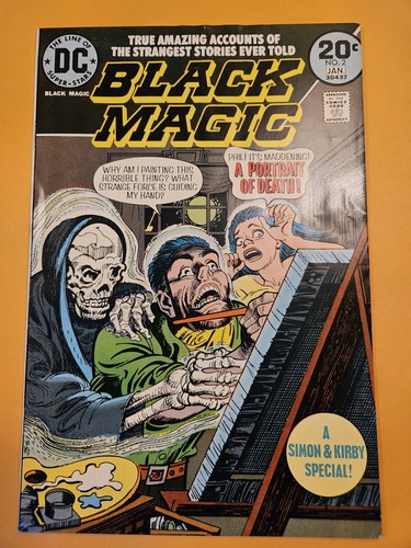 BLACK MAGIC #2 vintage DC bronze HORROR comic book 1974 FINE | eBay