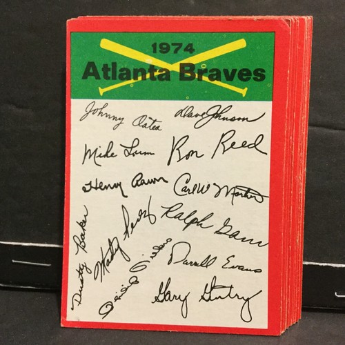 1974 Topps Baseball Team Checklists 13 Diff. (of 24 in set) ALL ...