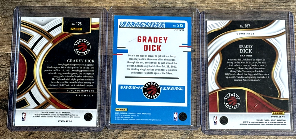 Grady Dick NBA RC Lot!! | eBay