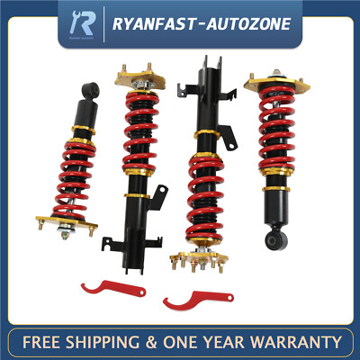 Coilovers Struts Adj Height Suspension Springs Kits fit for HONDA CRV ...