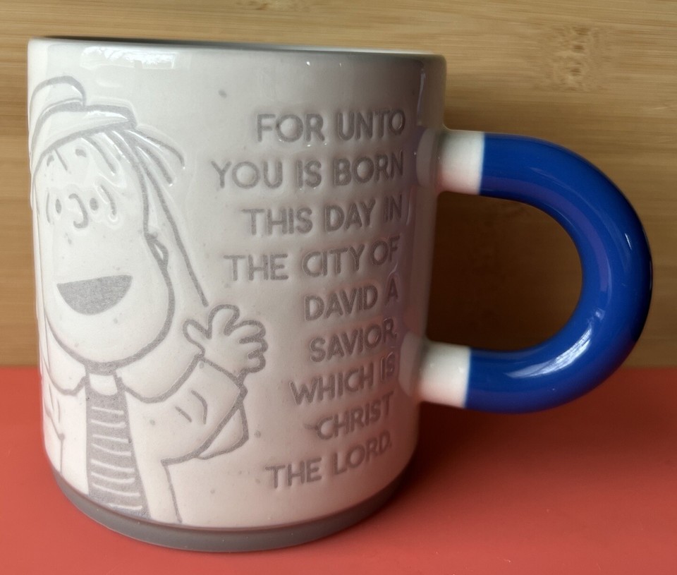 Hallmark Peanuts A Charlie Brown Christmas Mug Cup Linus & Snoopy Mug ...