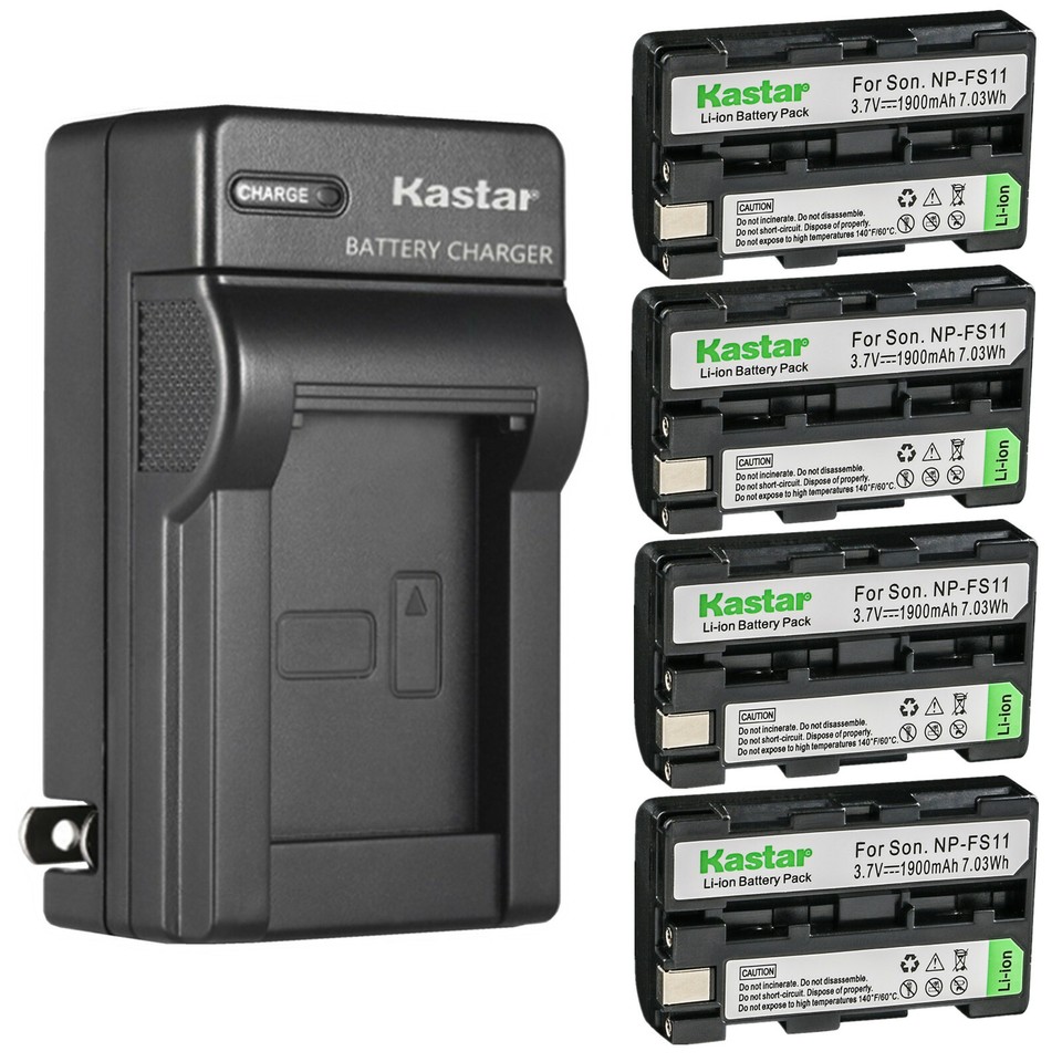 Kastar Battery Wall Charger for Sony NP-FS11 FS11 NP-FS10 NP-F10 NP ...