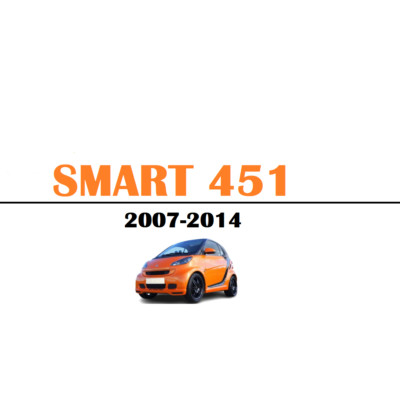 Smart Fortwo Model 451 2007-2014 Workshop Service & Repair Guide Manual ...