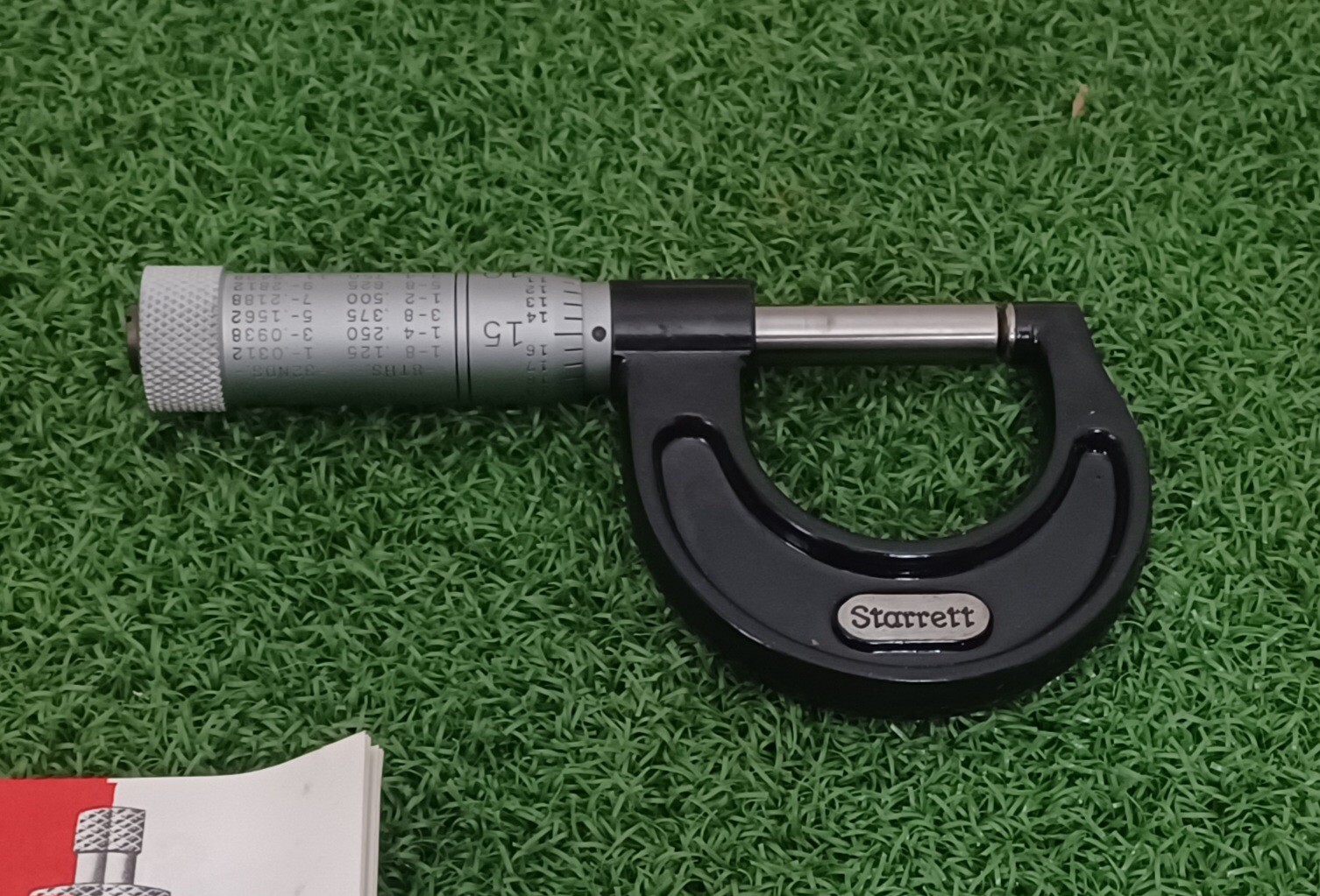 Starrett 211P-1 Rounded Anvil Micrometer 0-1" Range USA NOS! | eBay