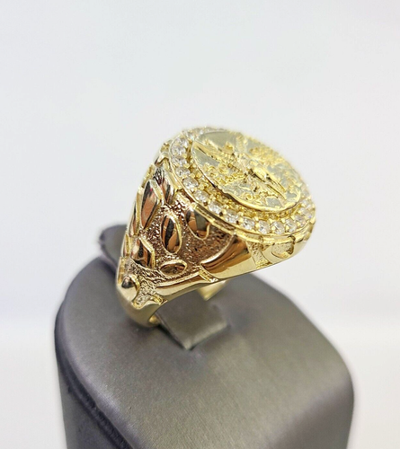 10k Men's Centenario Ring 50 Pesos 1947 Mexico 10kt Yellow Gold Casual ...