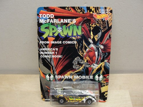 NEW 1993 HOT WHEELS TODD MCFARLANE'S SPAWN MOBILE 1:64 DIE-CAST W/ AUTOGRAPH | eBay