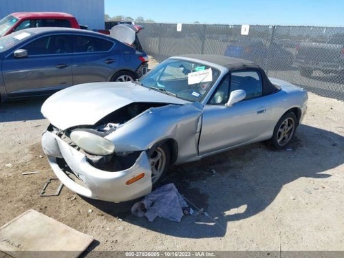 1999-2000 Mazda Mx-5 Miata 1.8L NB Silver Driver Left Front Door Shell ...