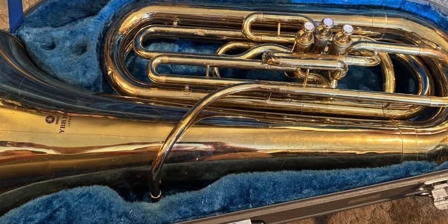 Yamaha Tuba 103 PURPLE JAPAN 3 Valve Plays Good With Case Original | eBay