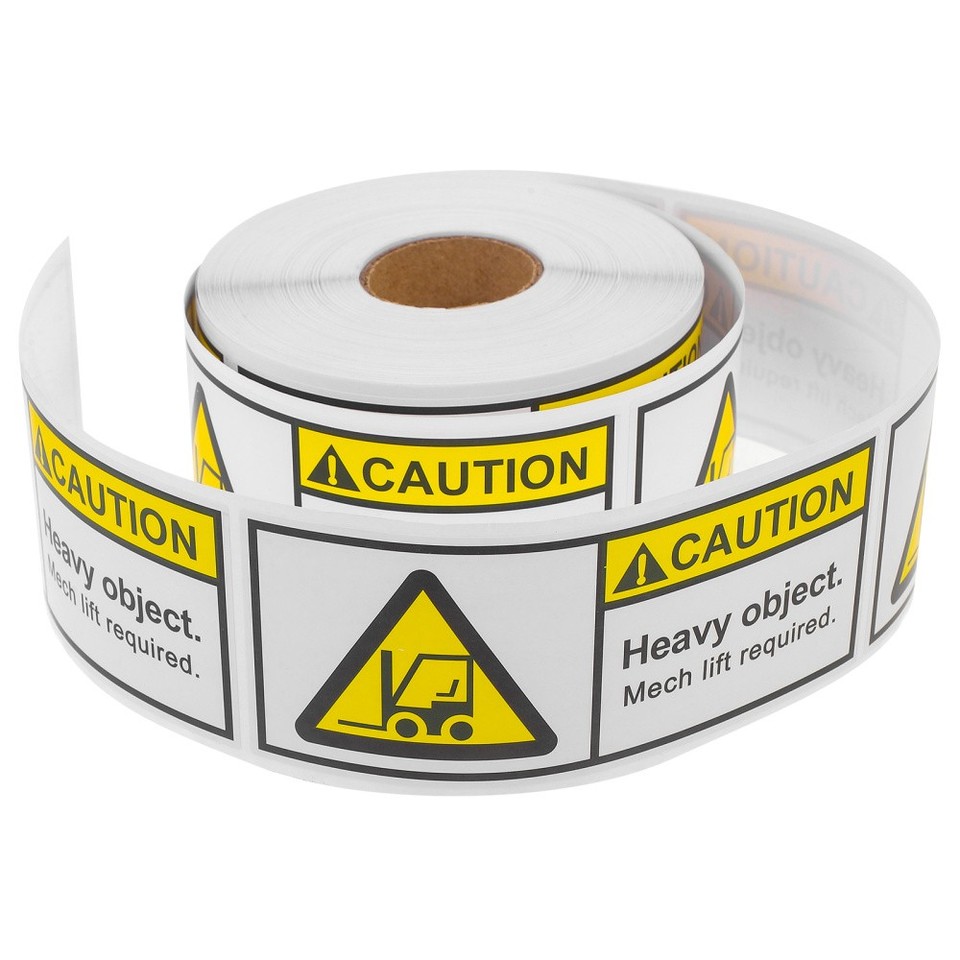 Shipping and Handling Labels Moving for Boxes Heavy Equipment Stickers ...
