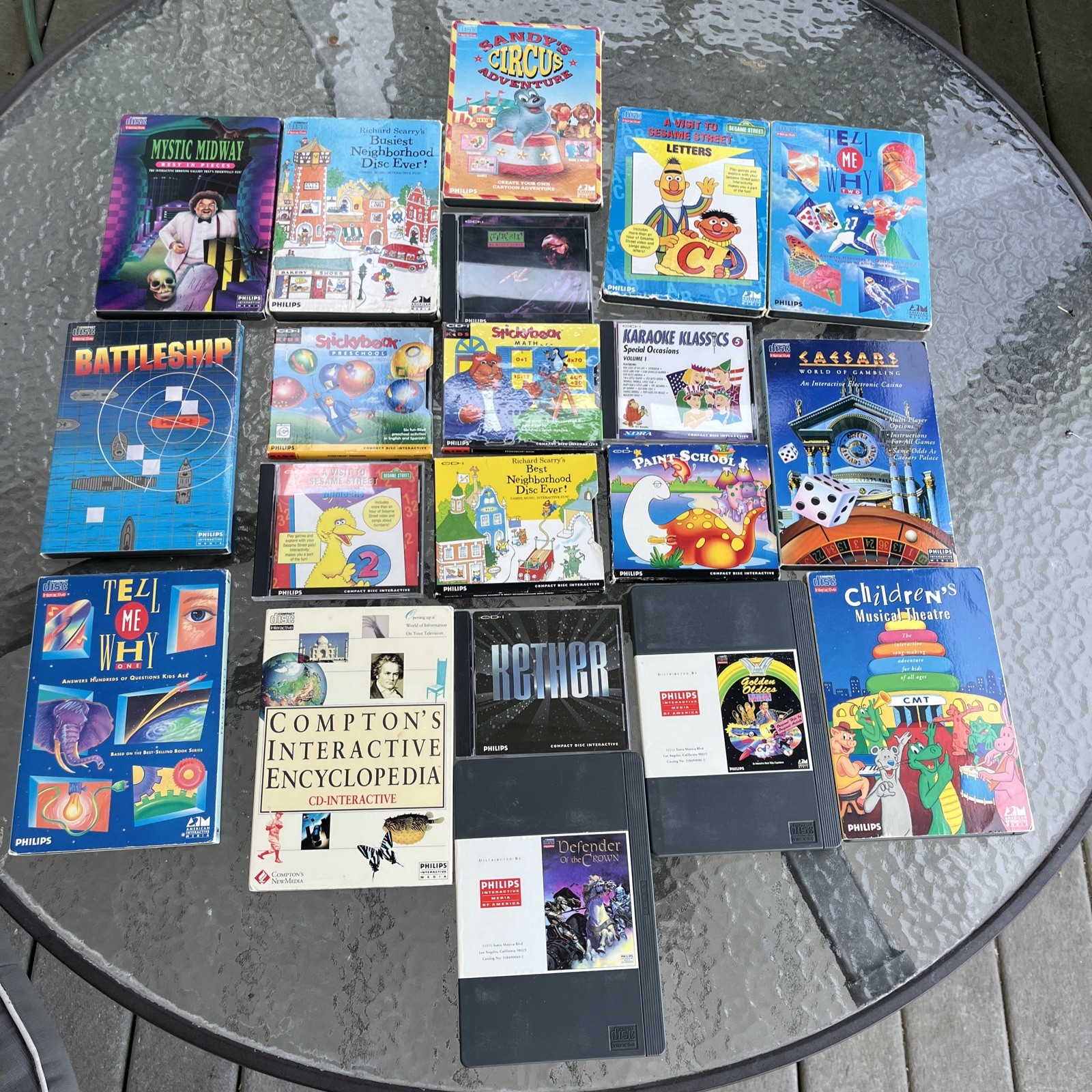 Lot of Twenty Compact Disc Interactive CD-I Discs | eBay