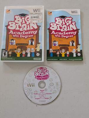 Nintendo Wii - Big Brain Academy Wii Degree Complete With Manual | eBay