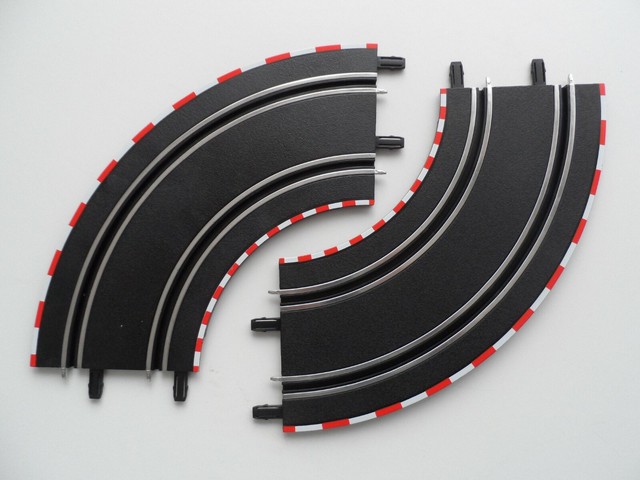 12 X Carrera Go Track 90 Deg Corner Curve Pieces 61603 for sale online ...