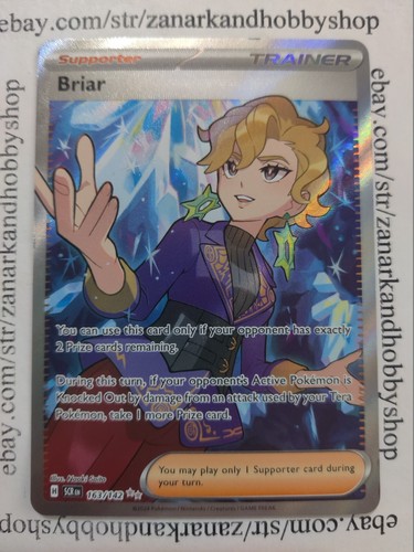 Pokemon Briar 163/142 Stellar Crown NM | eBay