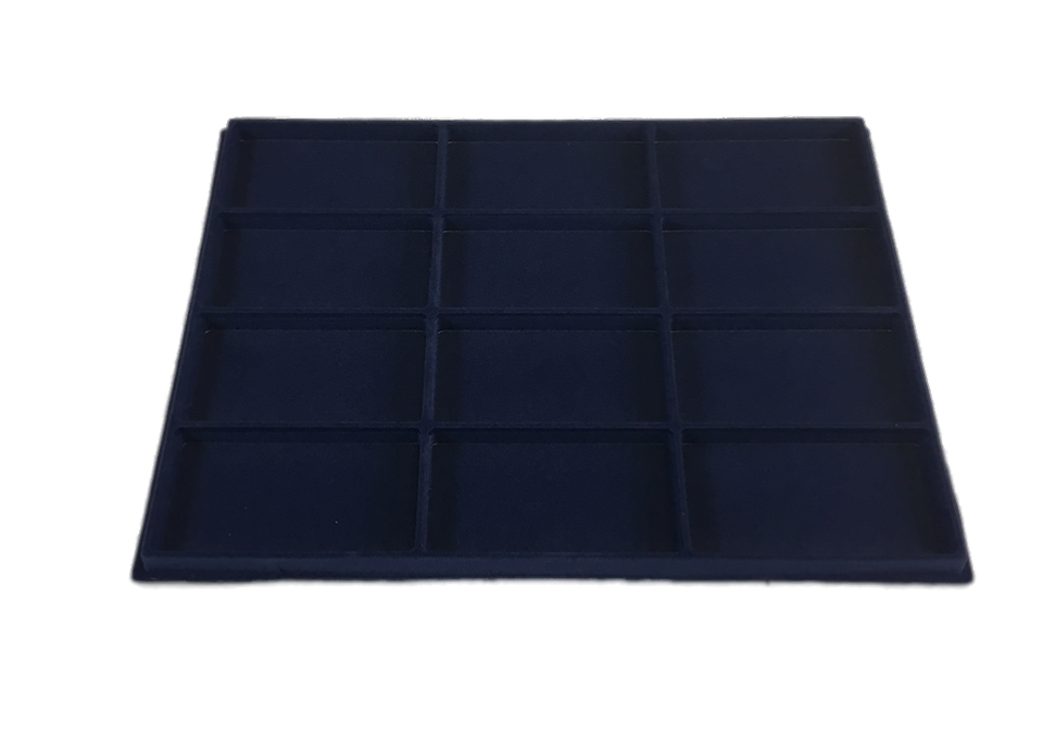 12 x 16 x 3/4" Flocked Tray for The Riker Display Case FLOCK TRAY ONLY ...