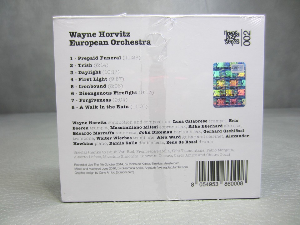 The Wayne Horvitz European Orchestra: Live at the Bimhuis CD | eBay