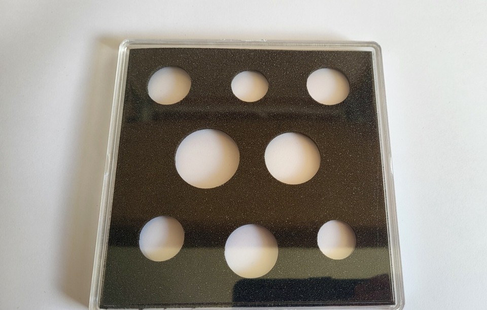 Acrylic Coin Display Case for Pre-Decimal Coin Collection - 1950-1967 ...