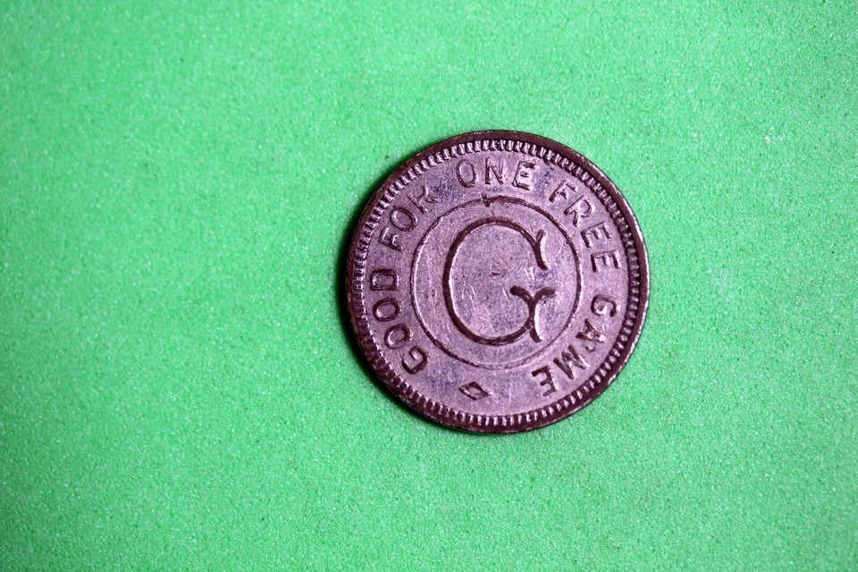 GAME TOKEN A B SKILL AWARD GOOD FOR ONE FREE GAME THIS TOKEN! #N00564 ...