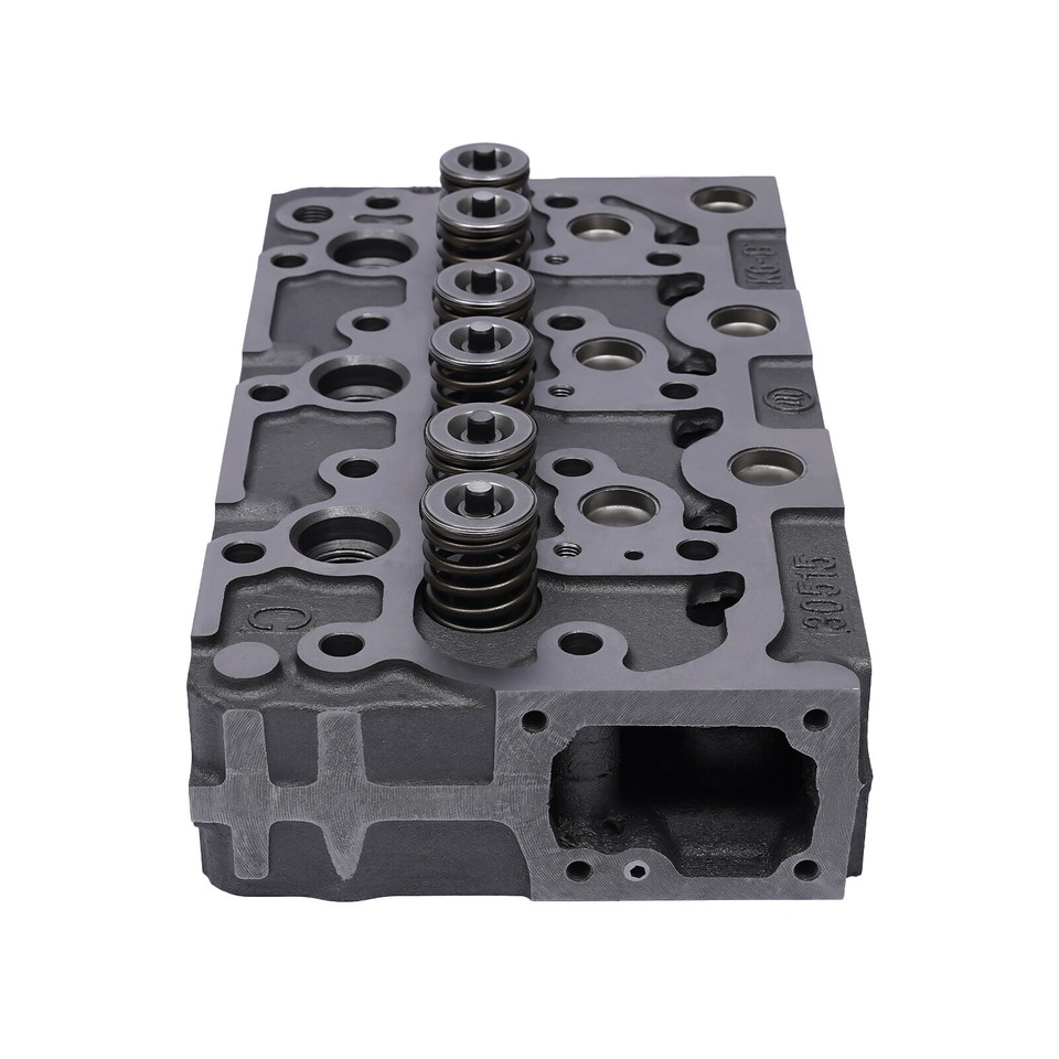 D1402 Complete Cylinder Head Assy & Full Gasket Set for Kubota Engine ...