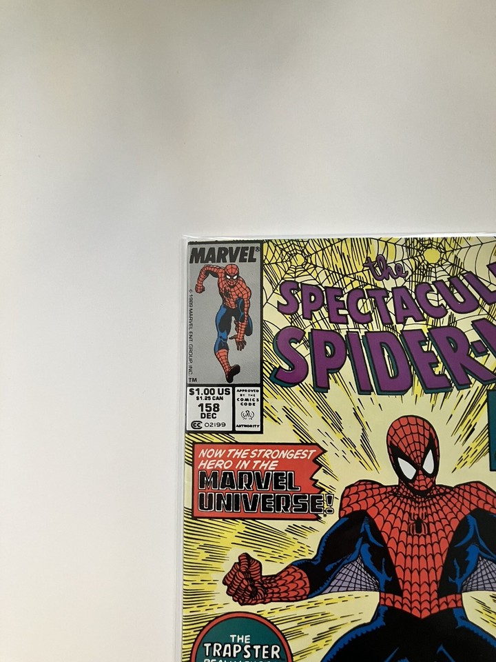 Spectacular Spider-Man #158 NM/NM- 1st App Cosmic Spidey | eBay