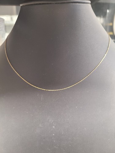 14K Yellow Gold 16" Chain .92 Grams | eBay