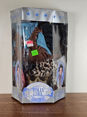 Vintage 90's Doll Cowboy Outfit 18" Battat Our Generation Tolly Tots ...