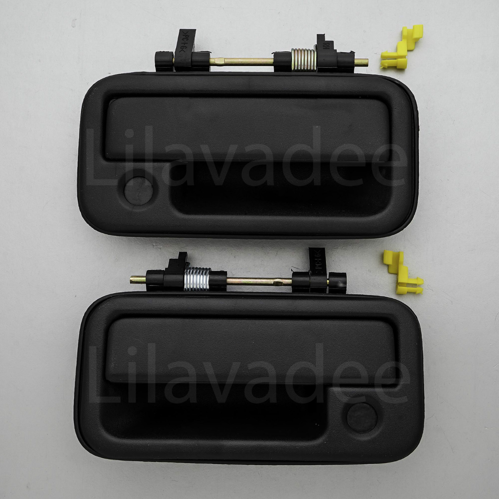 ISUZU TF TFR HOLDEN RODEO VAUXHALL BRAVA PAIR OF BLACK REAR OUTER DOOR ...