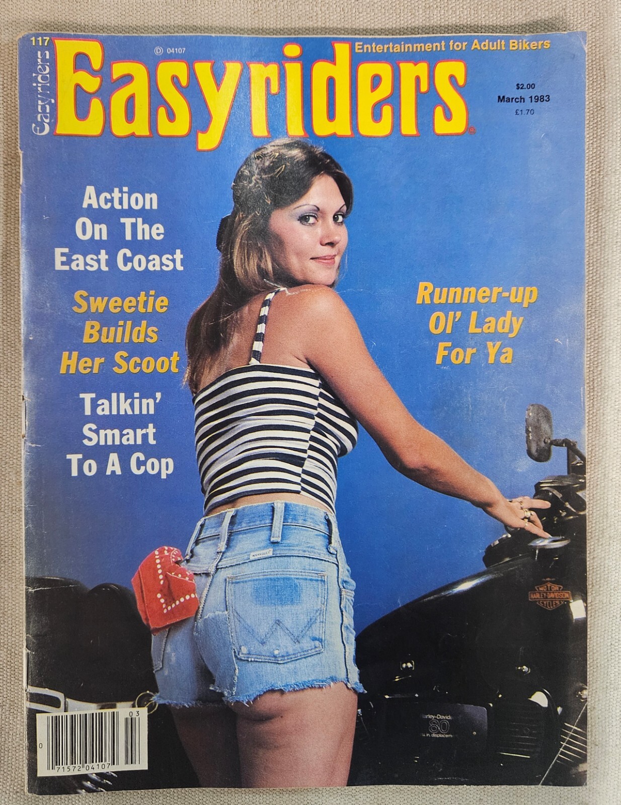 LOT OF 10 Vintage 1983 Eastriders Motorcycle Magazines with Centerfolds ...