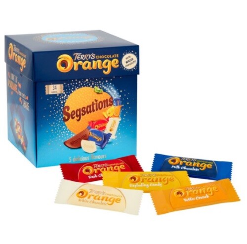 Terry's Chocolate Orange Segsations Gift Box 240g 🍬🍬🍬CHRISTMAS 2022🍬🍬🍬 ...