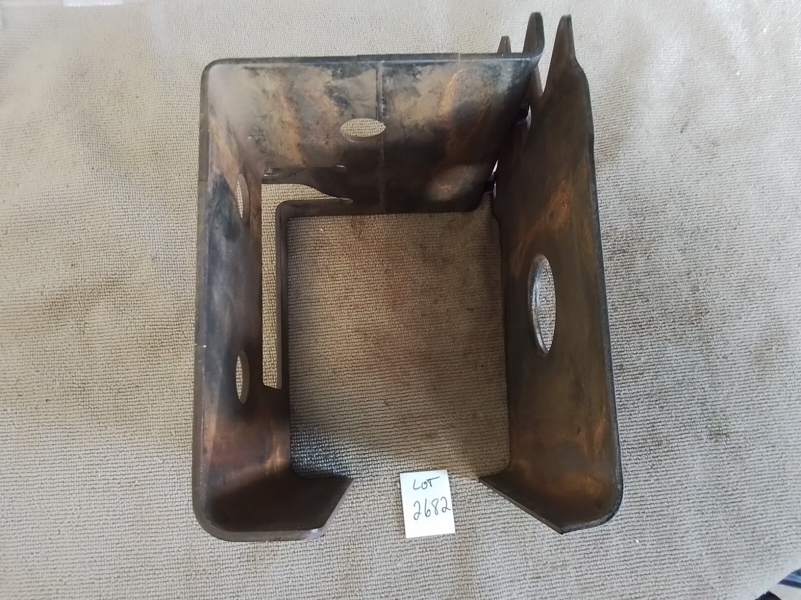 Vintage Tecumseh HM 80 8 HP Gas Tank Mounts Upper & Lower Fuel Tank ...