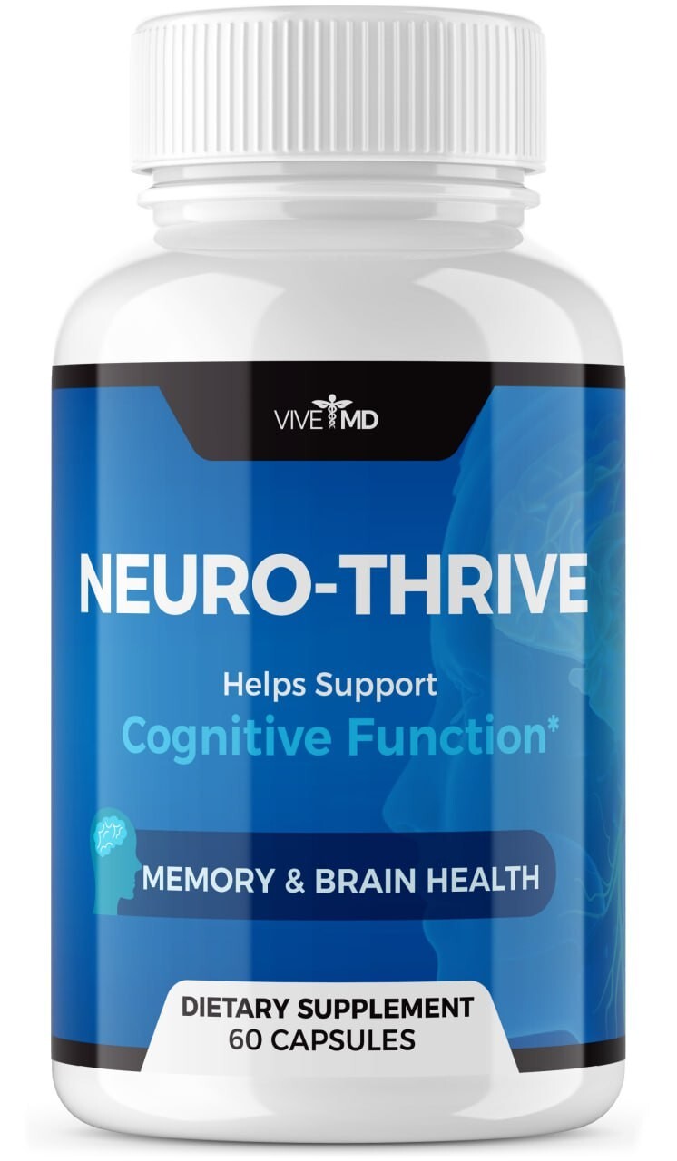 Neuro Thrive Brain Supplement Extra Strength - Official Formula (1 Pack ...