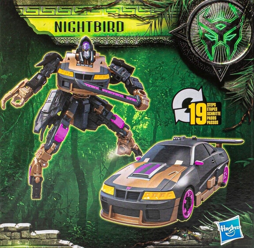 Hasbro Transformers Nightbird Movie 7 Rise of the Beasts Deluxe New In ...