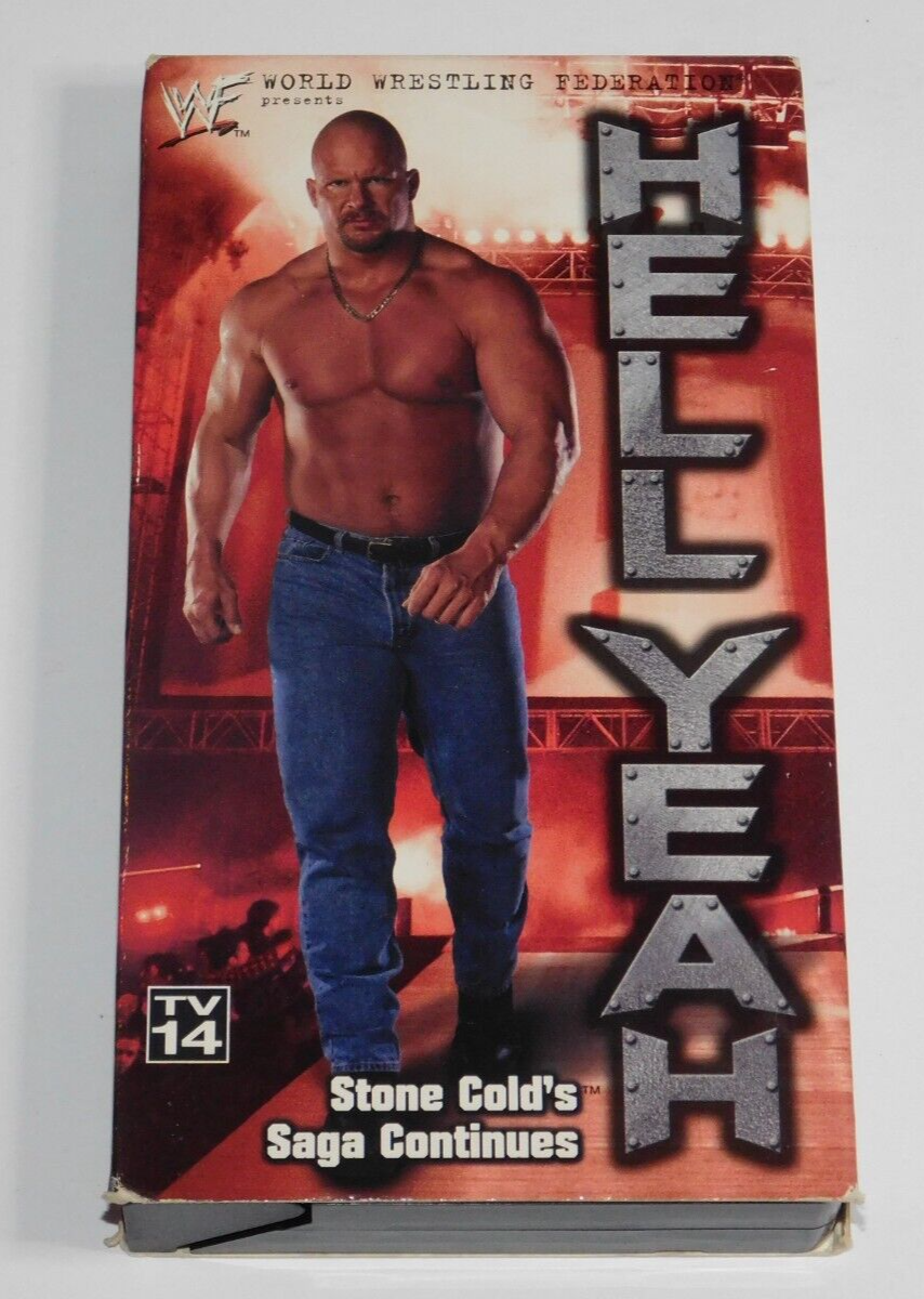 Hell Yeah Stone Cold's Saga Continues VHS Tape Used WWE WWF Steve Austin 651191023332| eBay