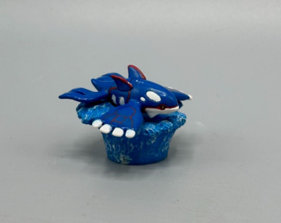 Pokemon Kyogre 2" Figure Mini With Base CGTSJ Nintendo Tomy 2003 ...