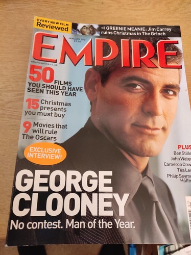 Empire Magazine #139, January 2001, George Clooney: Man Of The Year ...