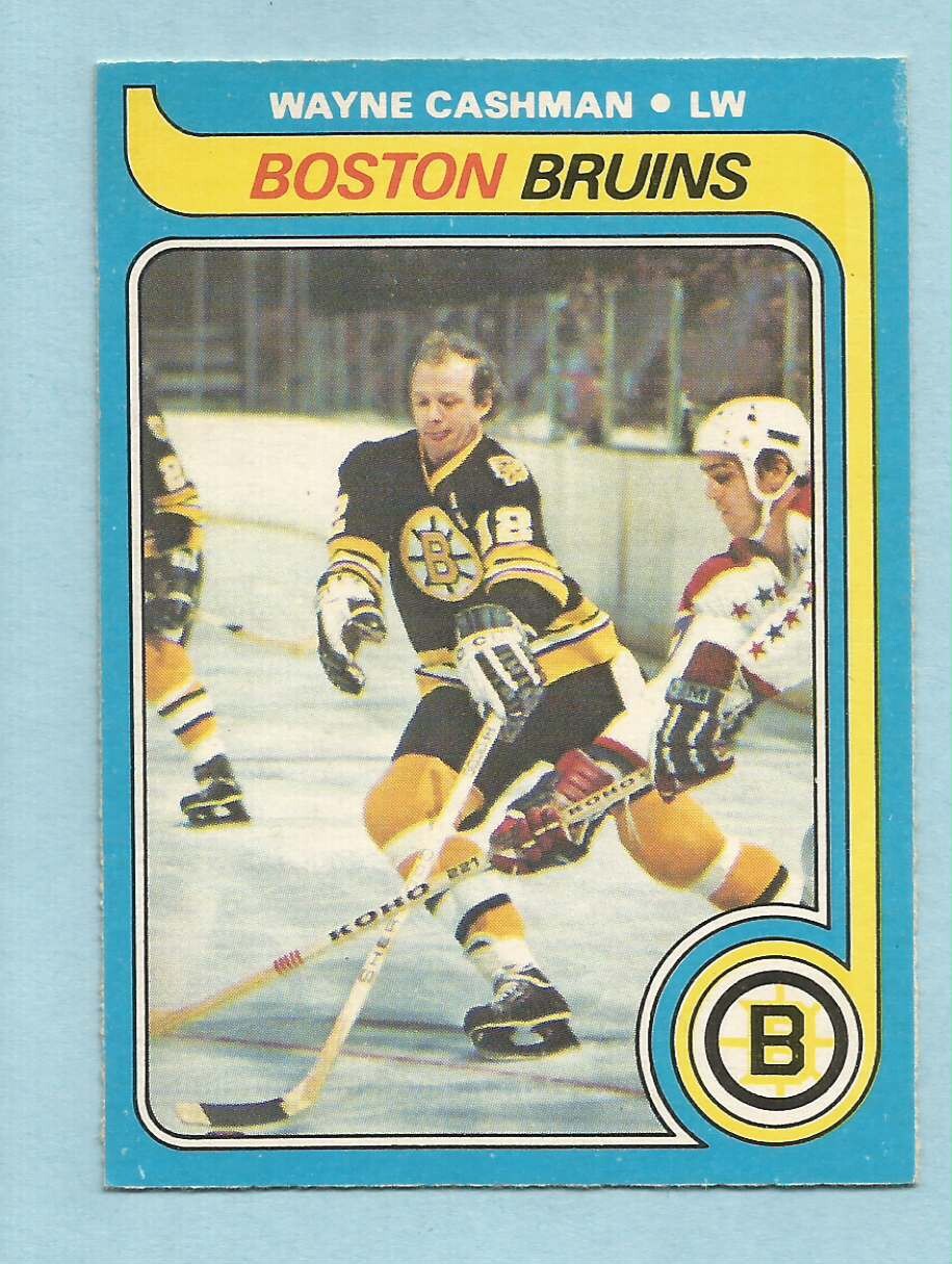1979-80 O-Pee-Chee OPC Hockey Wayne Cashman #79 Boston Bruins NM/MT **4 ...