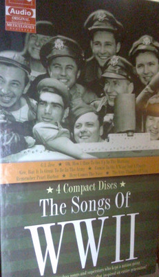 The Songs Of WWII 4-CD Set Original Recordings KATE SMITH JOHNNY MERCER ...