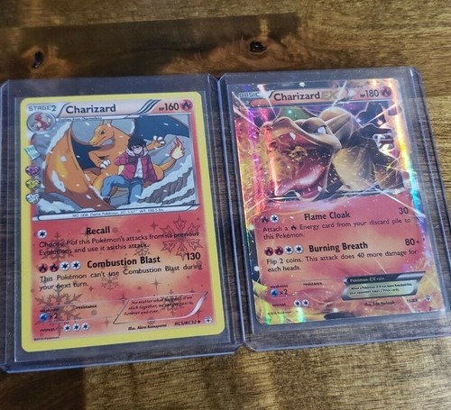 MINT Charizard EX XY Generations HOLO FOIL 11/83 & RC5/R32 Pokemon TCG ...