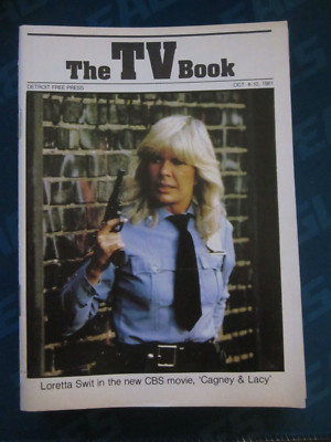 TV Guide TV Book Regional October 1981 Loretta Swit CBS Movie Cagney ...