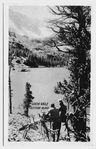 Loch Vale Colorado Scenic View RPPC - A54 | eBay